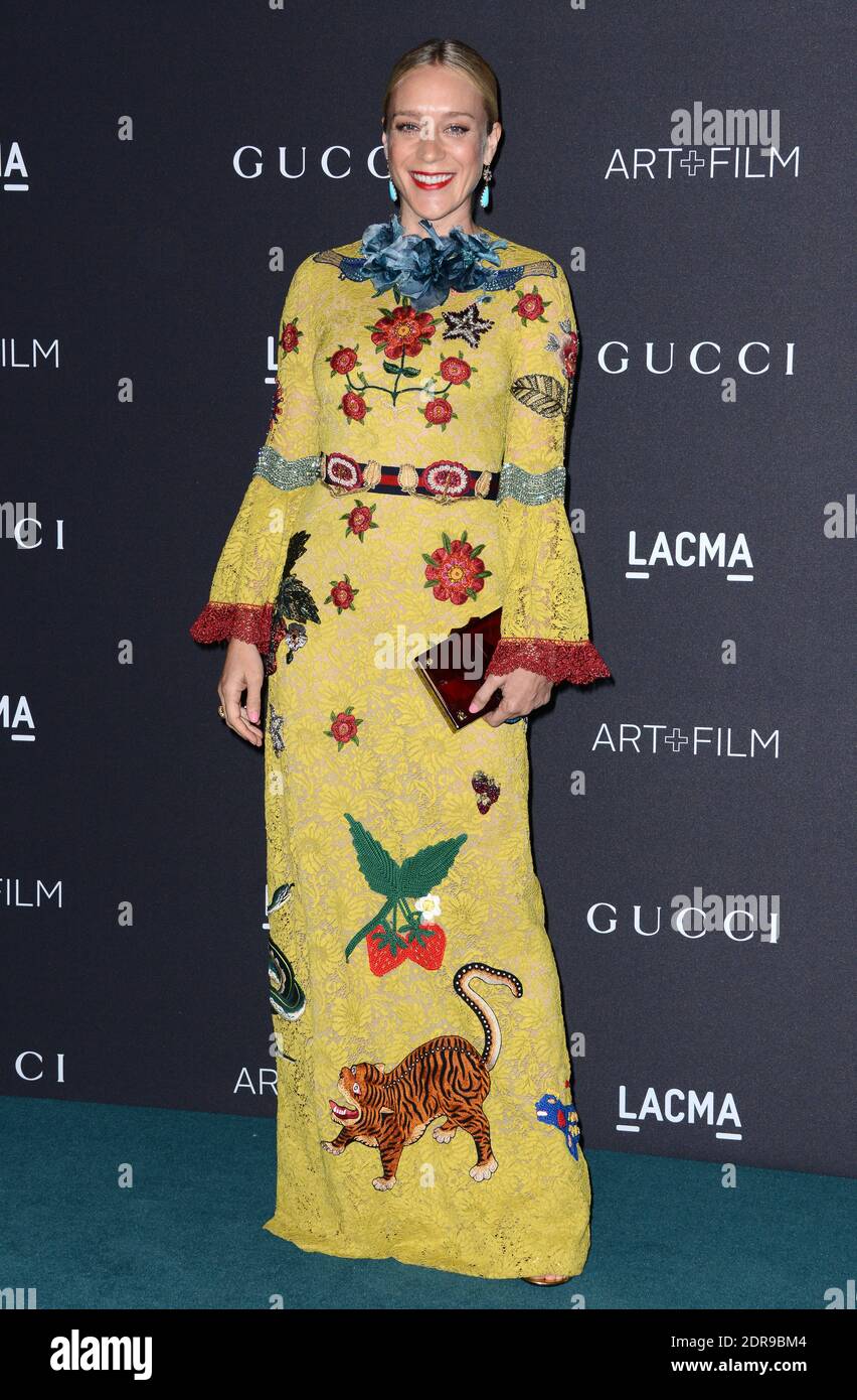 Chloe Sevigny (wearing Gucci dress) attends LACMA 2015 Art+Film Gala ...