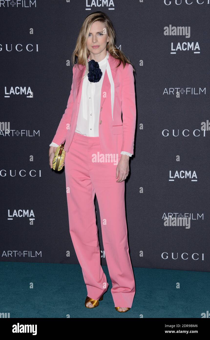Brit Marling attends LACMA 2015 Art+Film Gala honoring James Turrell ...