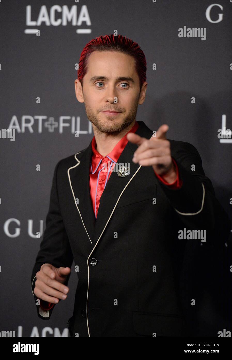 Jared Leto attends LACMA 2015 Art+Film Gala honoring James Turrell and Alejandro G Inarritu at ...
