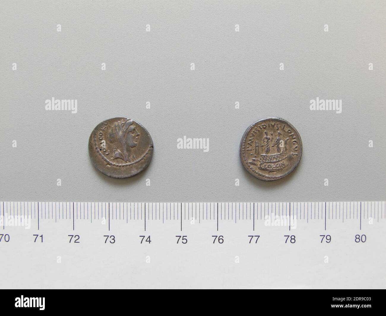 Mint: Rome, Magistrate: L. Mussidius Longus, Denarius from Rome, 42 B.C ...
