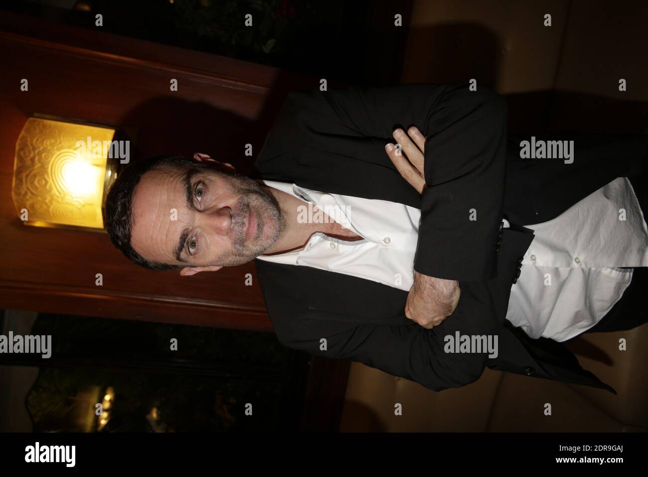 Yann Moix attending the Prix De Flore 2015 at the 'Cafe de Flore' in ...