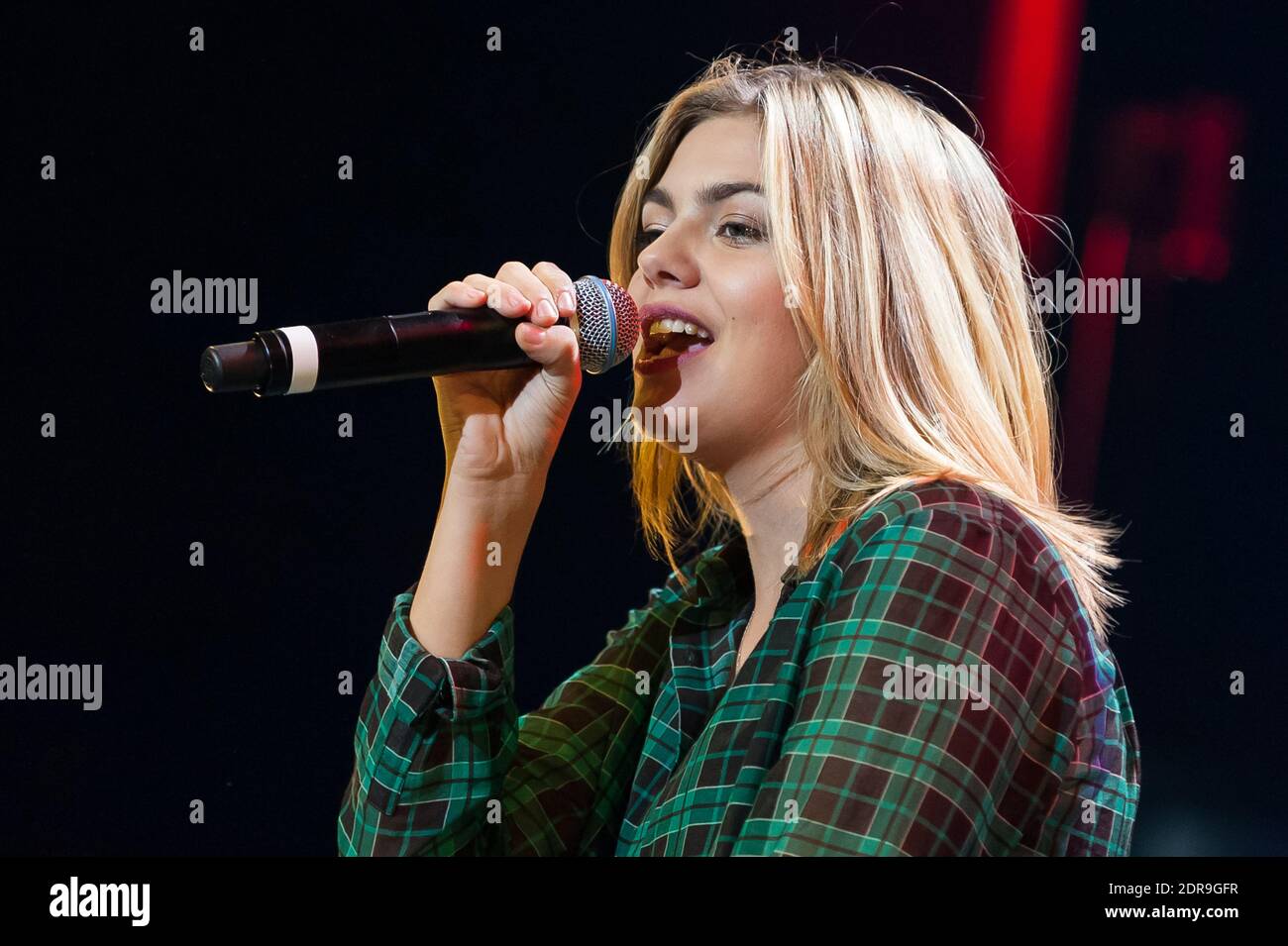 Louane concert hi-res stock photography and images - Alamy