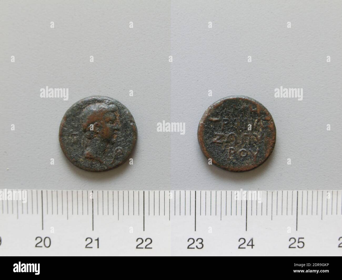Augustus coin g hi-res stock photography and images - Alamy