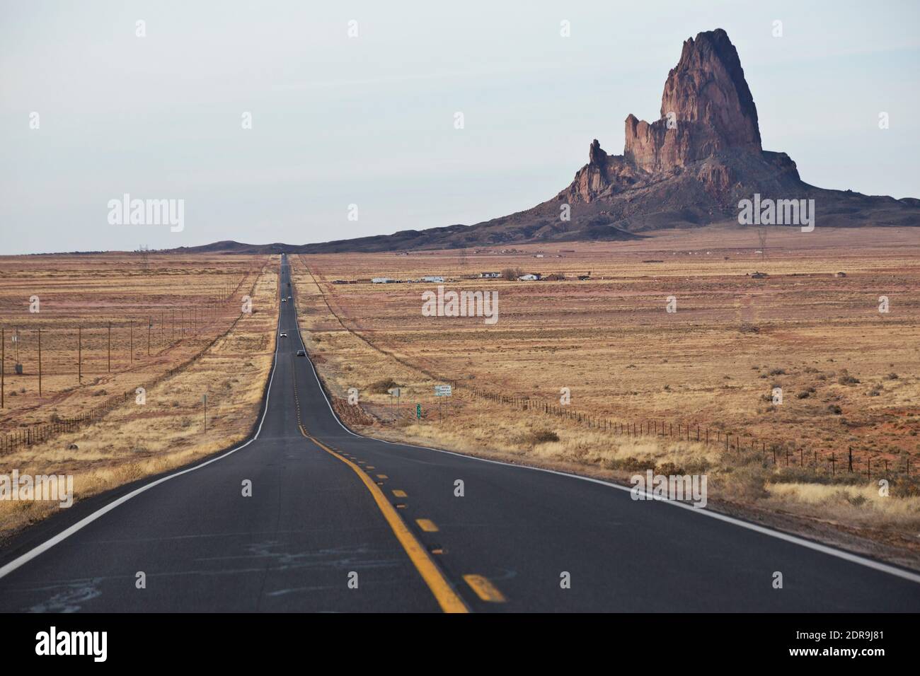 Church Rock near Monument Valley Stock Photo - Alamy