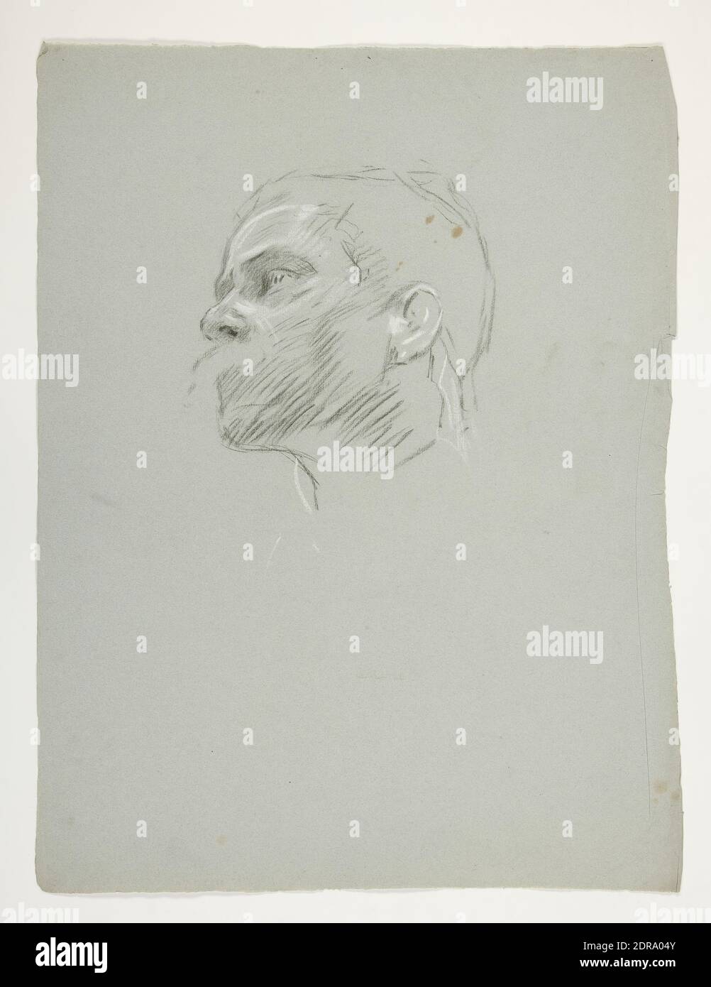 Artist: Edwin Austin Abbey, American, 1852–1911, M.A., 1897, Study of a ...