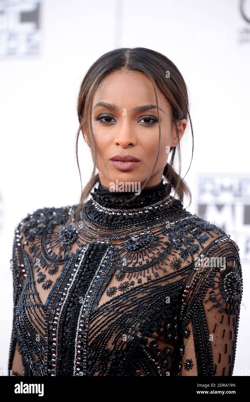 Ciara 2015 american music awards hi-res stock photography and images ...