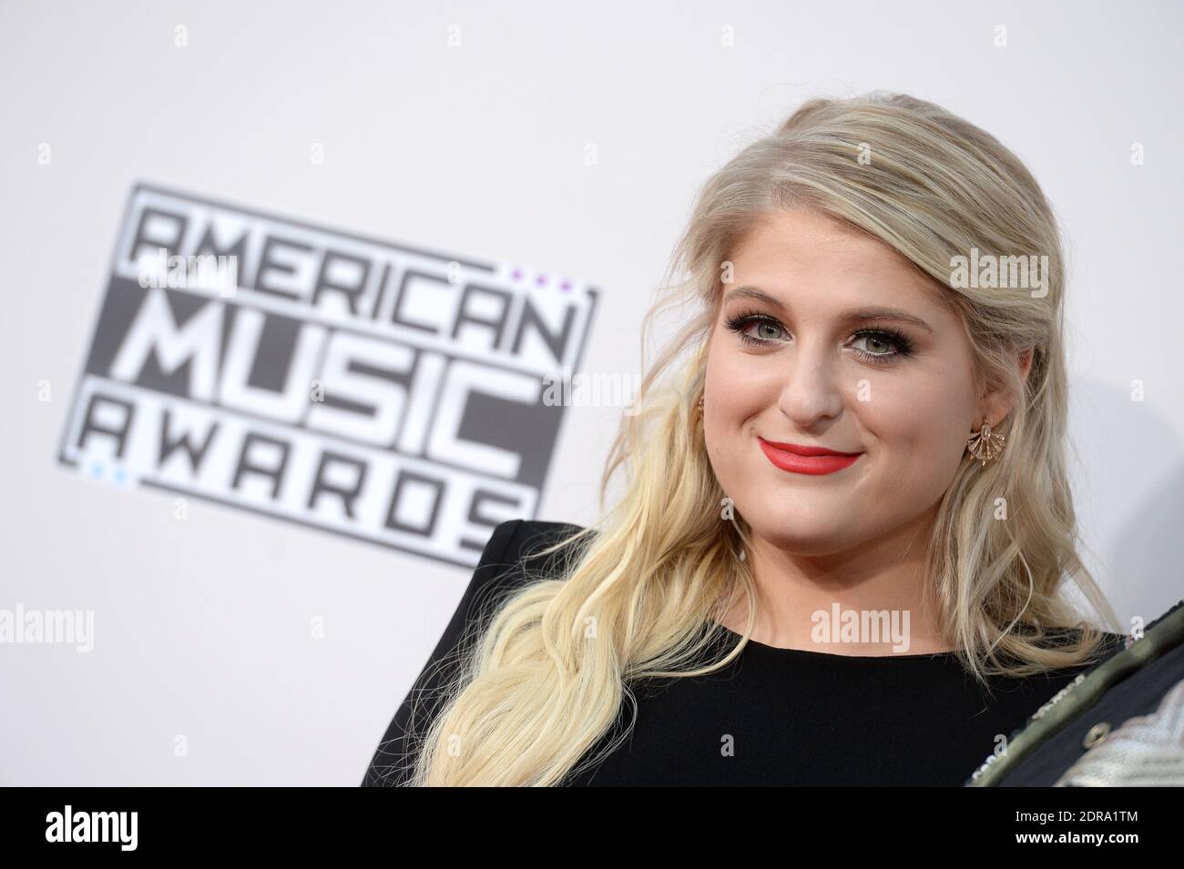 Meghan Trainor attends the 2015 American Music Awards at Microsoft ...