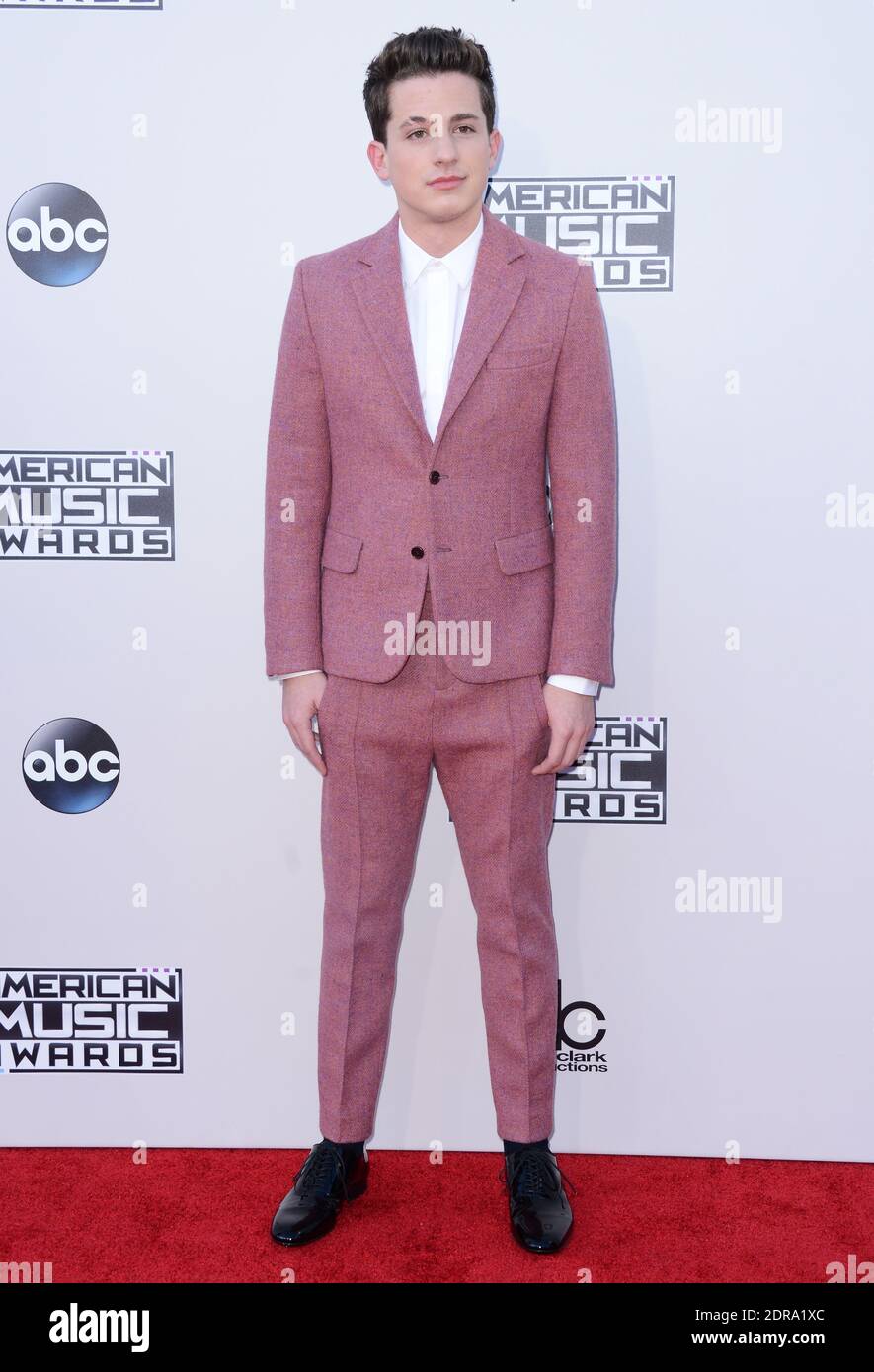 Charlie puth 2015 american music awards hi-res stock photography and ...
