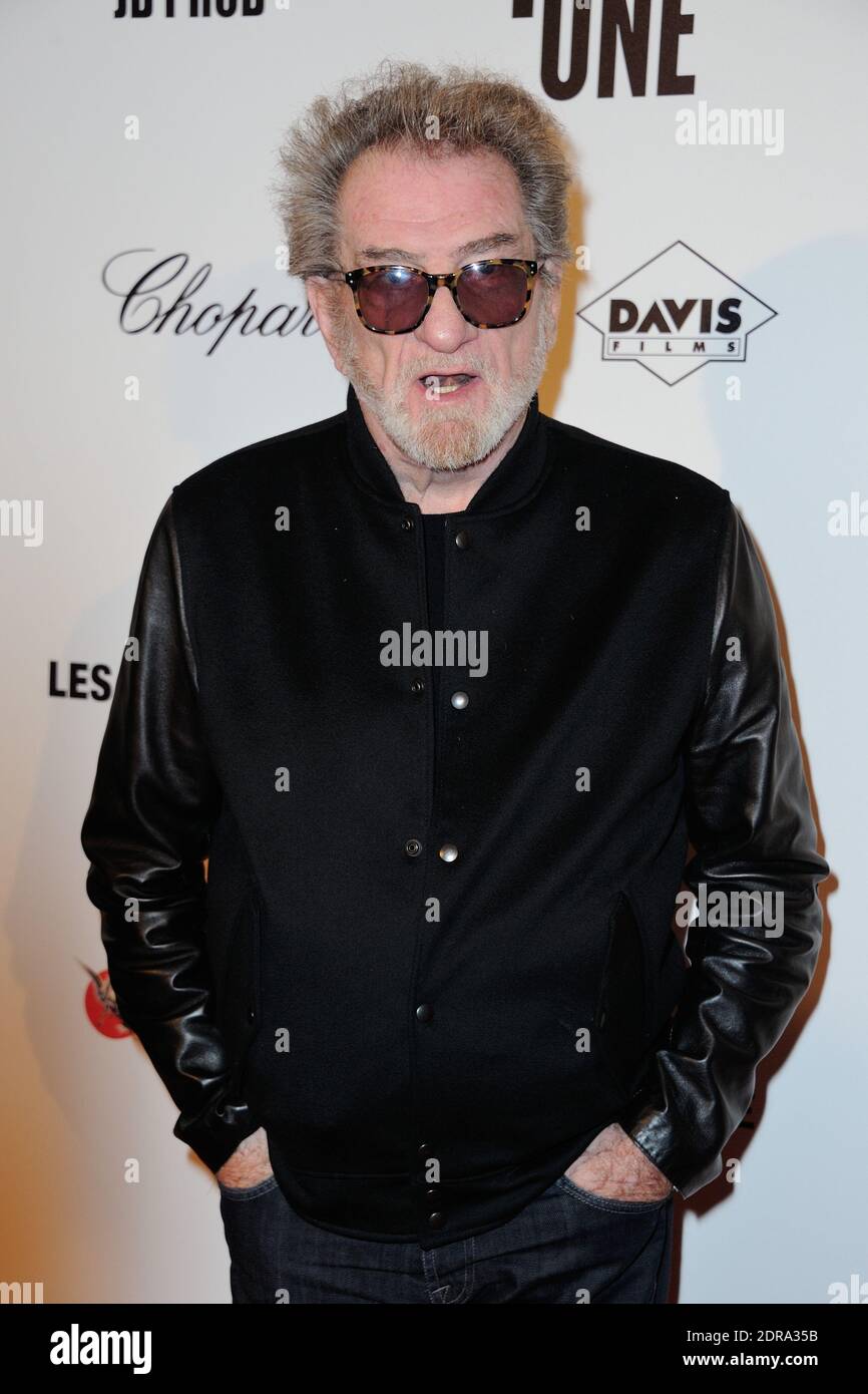 Eddy Mitchell assiste a l'avant premiere de Un + Une au cinema UGC ...