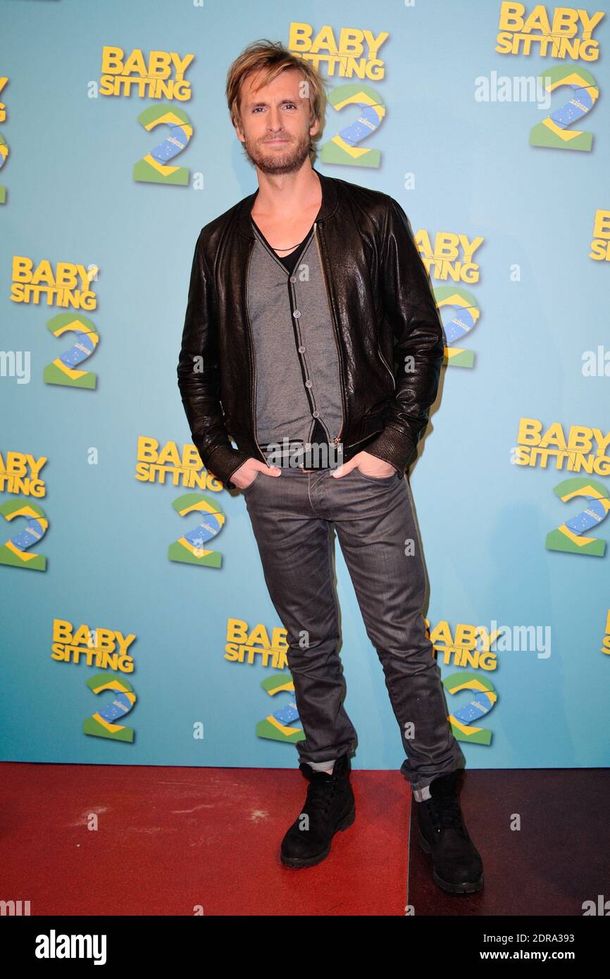 Philippe Lacheau assiste a l'avant-premiere du film 'Babysitting 2' au ...