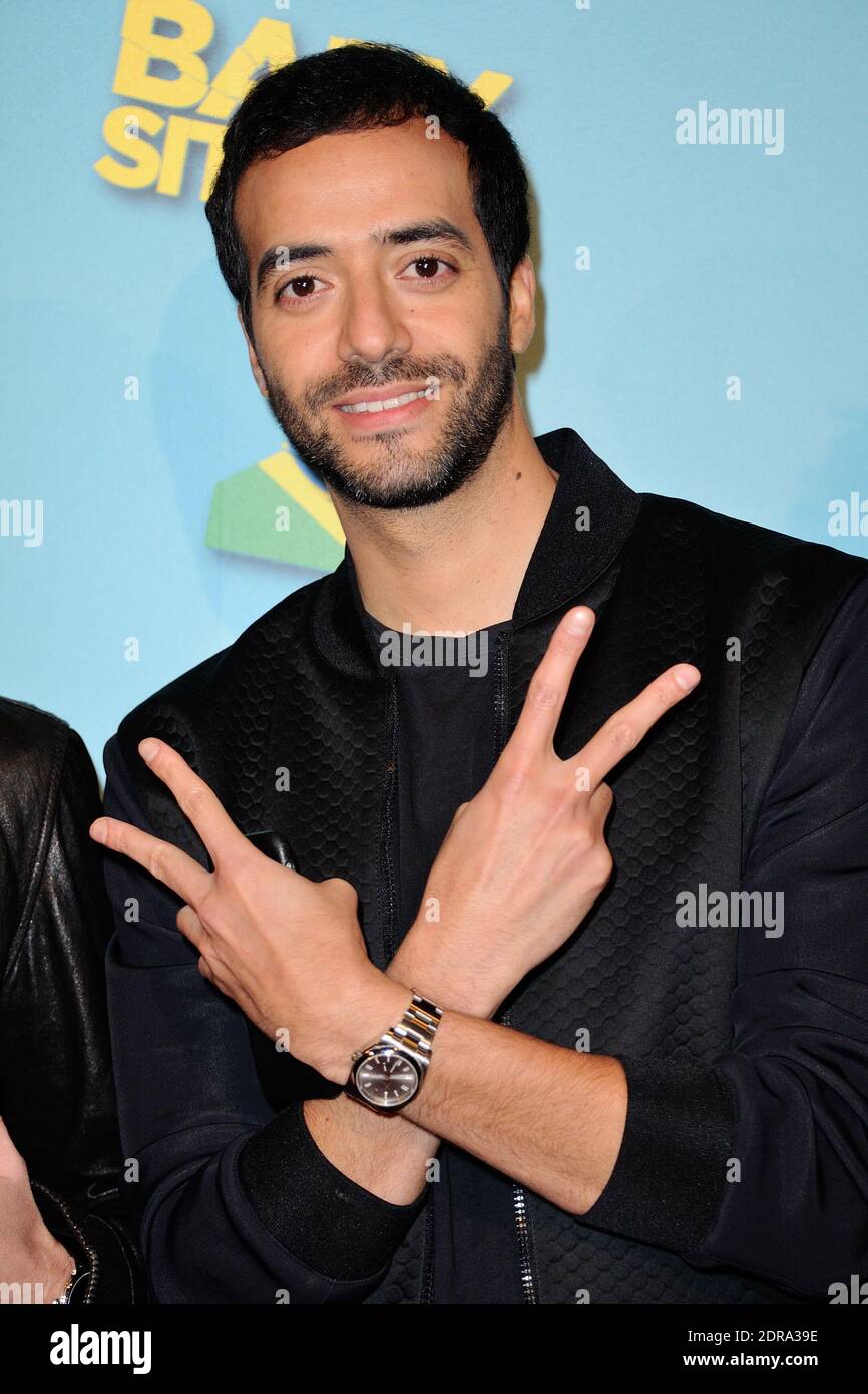 Tarek Boudali assiste a l'avant-premiere du film 'Babysitting 2' au Gaumont Opera a Paris ...