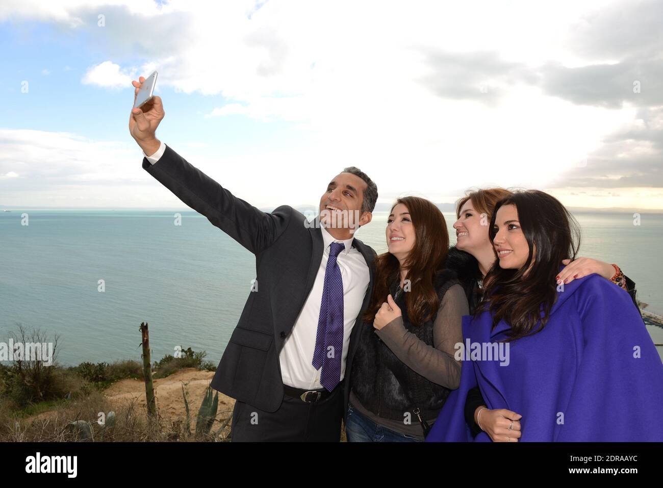 Egyptian family tv hi-res stock photography and images - Alamy