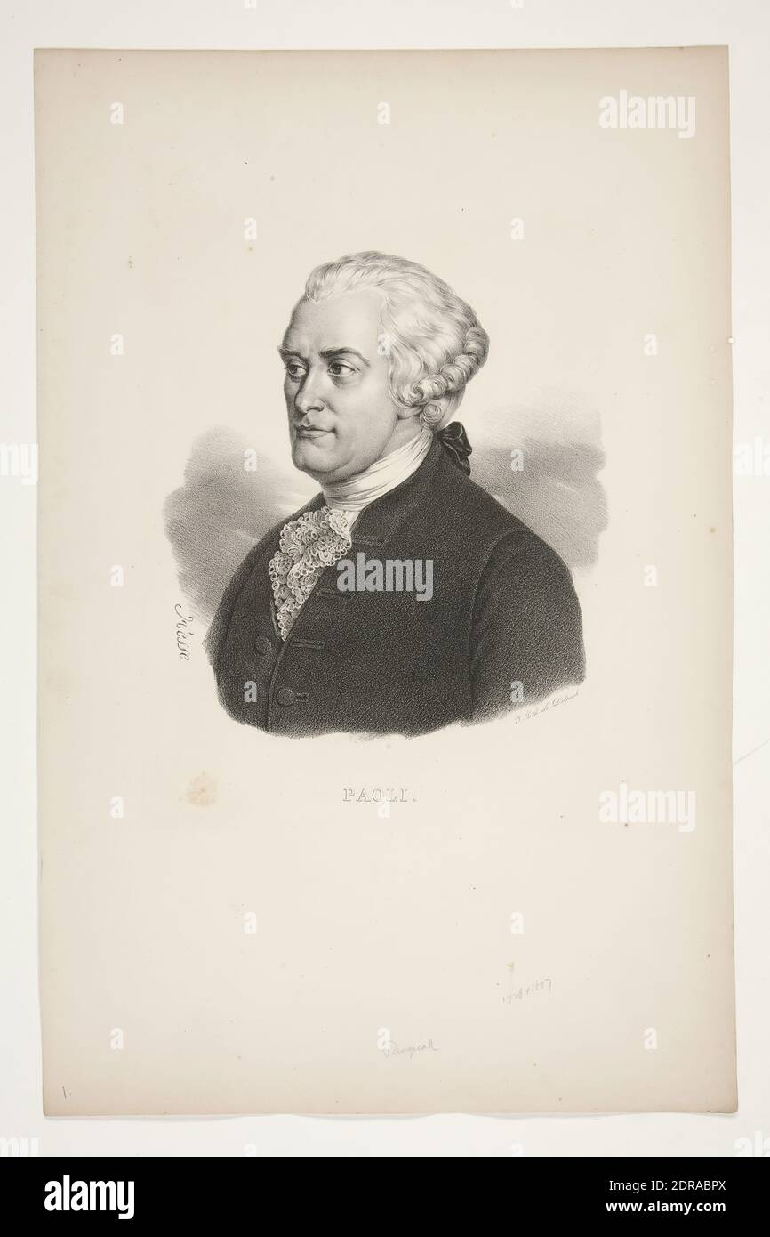 Lithograph by delpech 19th century hi-res stock photography and images ...
