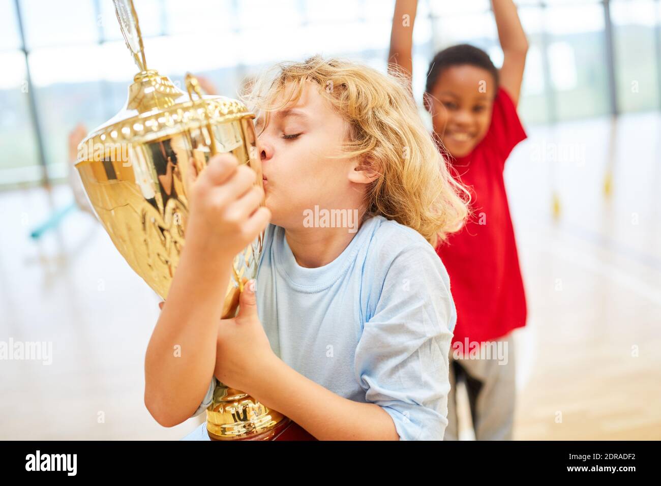 Kissing The Trophy High Resolution Stock Photography and Images - Alamy