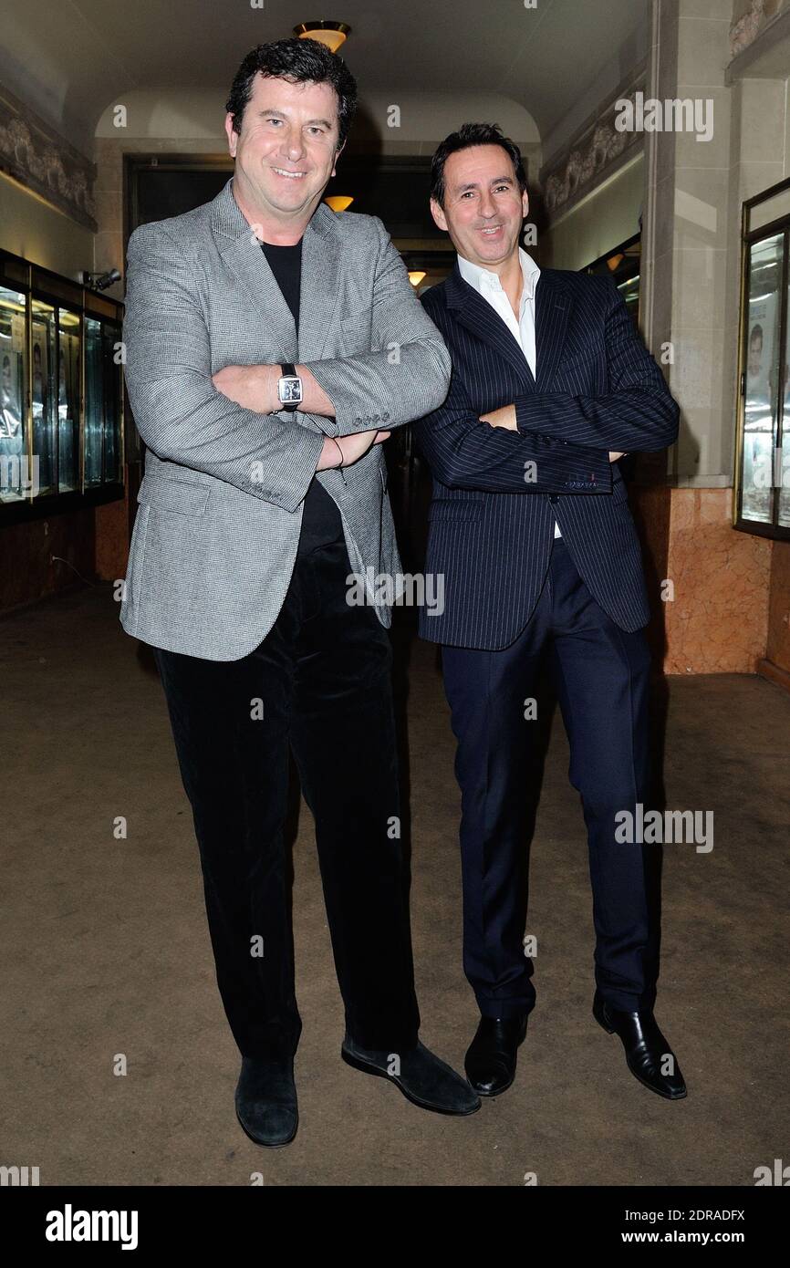 Pascal Bataille et Remi Rosello assistent a la presentation du ...