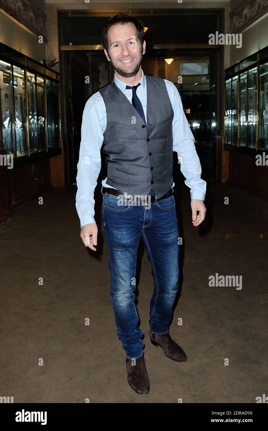 Benjamin Zeitoun assiste a la presentation du programme theatral du ...