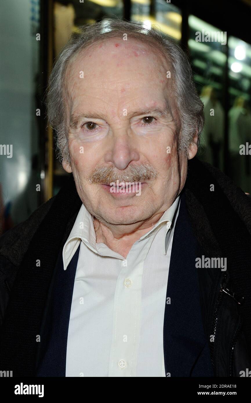 Popeck assiste a la presentation du programme theatral du debut d'annee ...