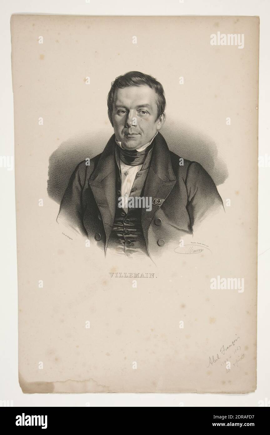 Artist: François-Séraphin Delpech, French, 1778–1825, After: Antoine ...