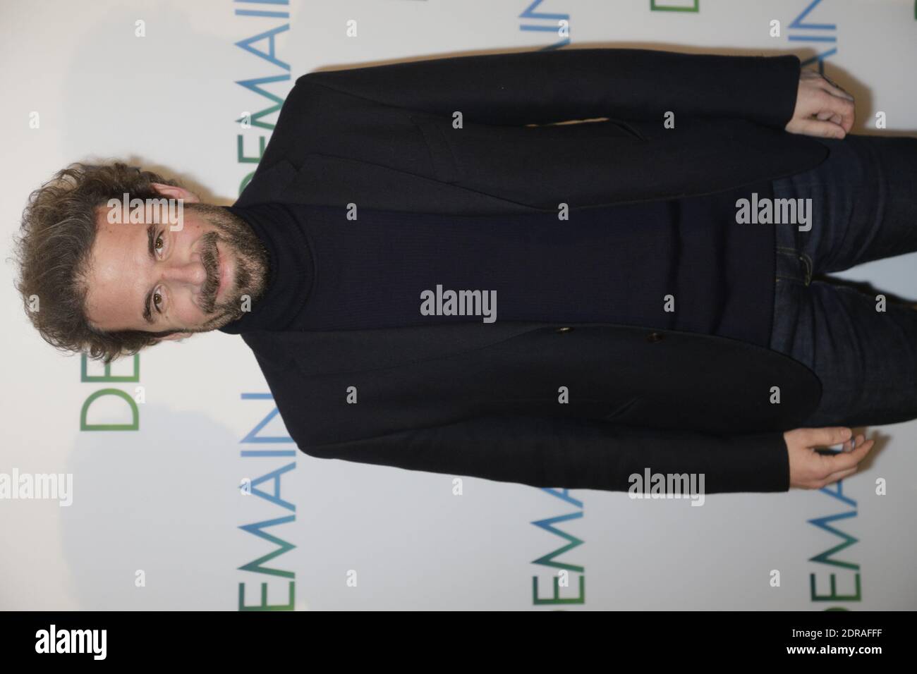 Cyril Dion attending the premiere of 'Demain' held at UGC Normandie in ...