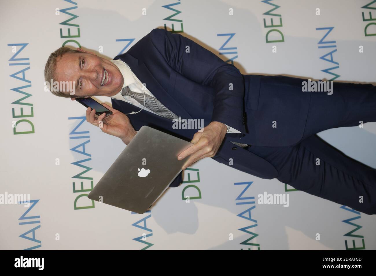 Tony Gomez attending the premiere of 'Demain' held at UGC Normandie in ...