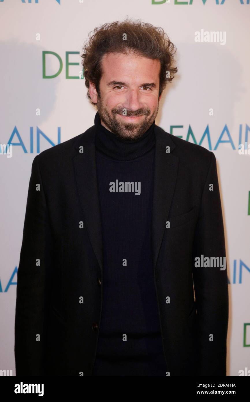 Cyril Dion attending the premiere of 'Demain' held at UGC Normandie in ...