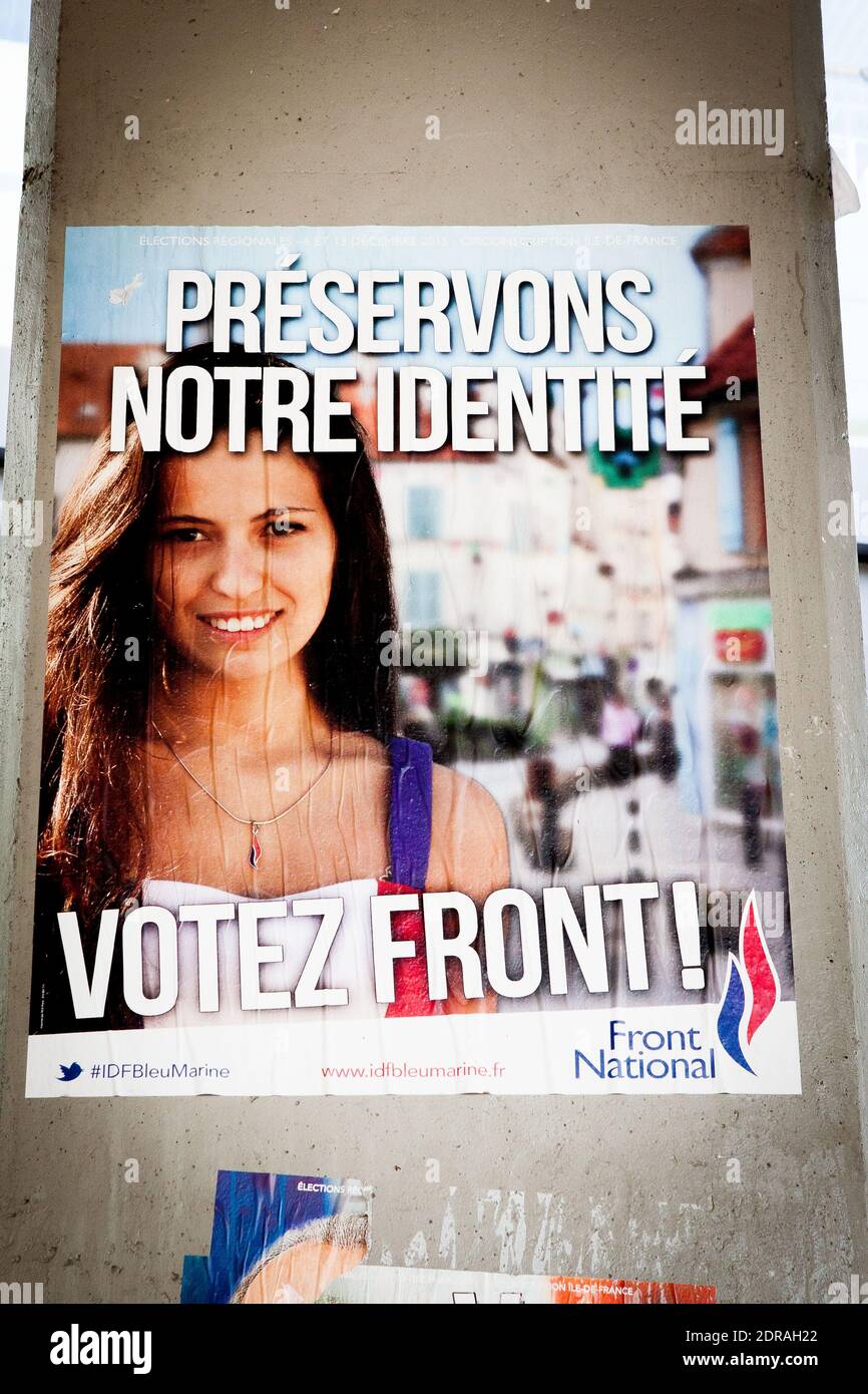 Kelly Betesh aka 'Kelly Poppy' appears on campaign posters of French ...