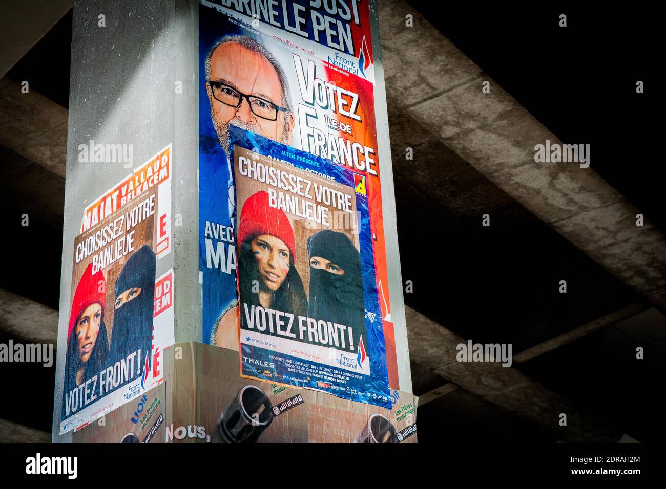 Kelly Betesh aka 'Kelly Poppy' appears on campaign posters of French ...