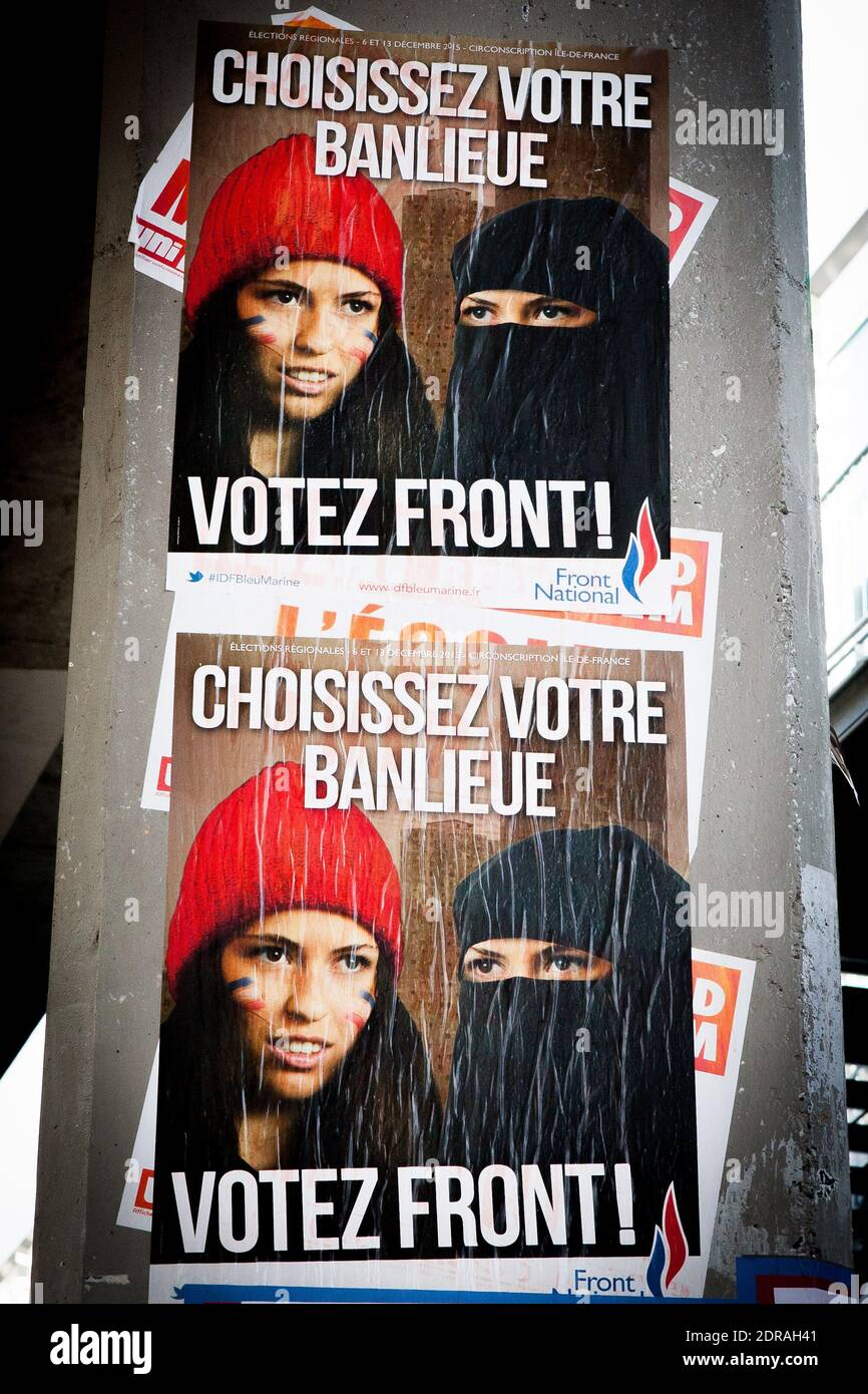 Kelly Betesh aka 'Kelly Poppy' appears on campaign posters of French ...