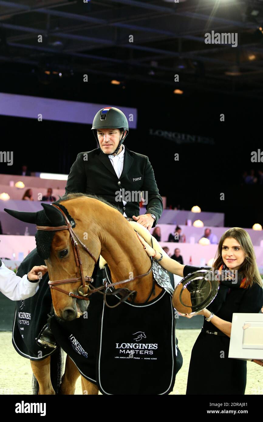 Benjamin Castaldi during Longines Paris Masters 2015 at Paris Nord ...