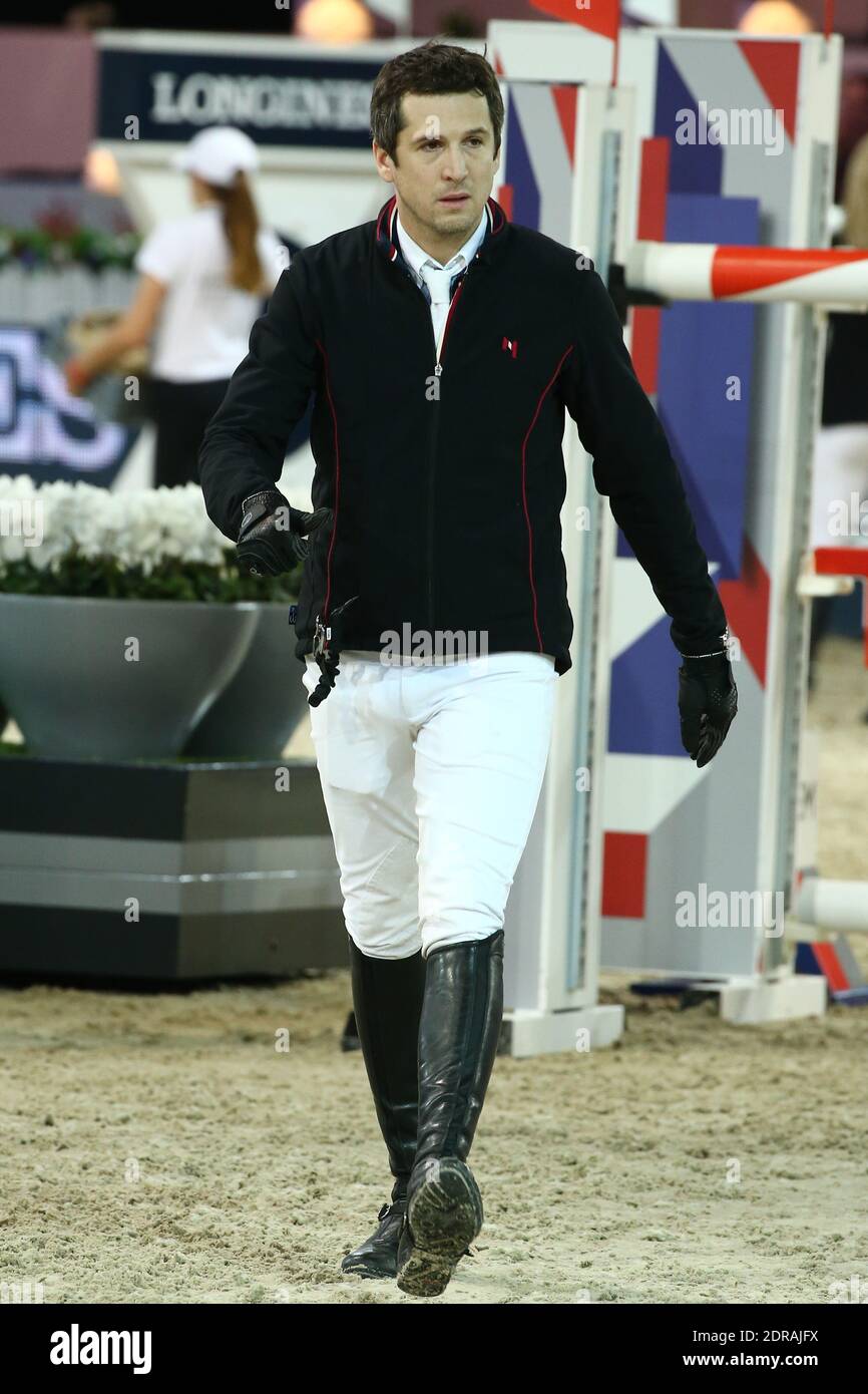 Guillaume Canet during Longines Paris Masters 2015 at Paris Nord ...