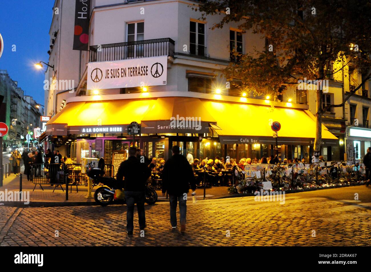 La Bonne Biere cafe reopens in Paris, France, on friday December 4 ...