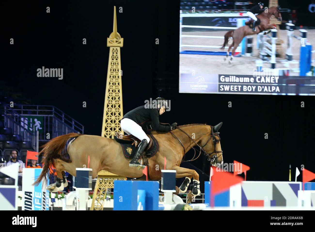 French actor/director Guillaume Canet participates in the Longines ...