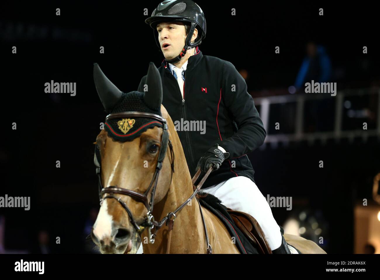 French actor/director Guillaume Canet participates in the Longines ...