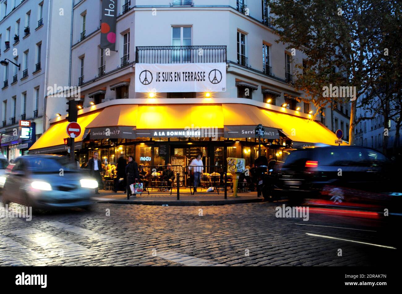 La Bonne Biere cafe reopens in Paris, France, on friday December 4 ...