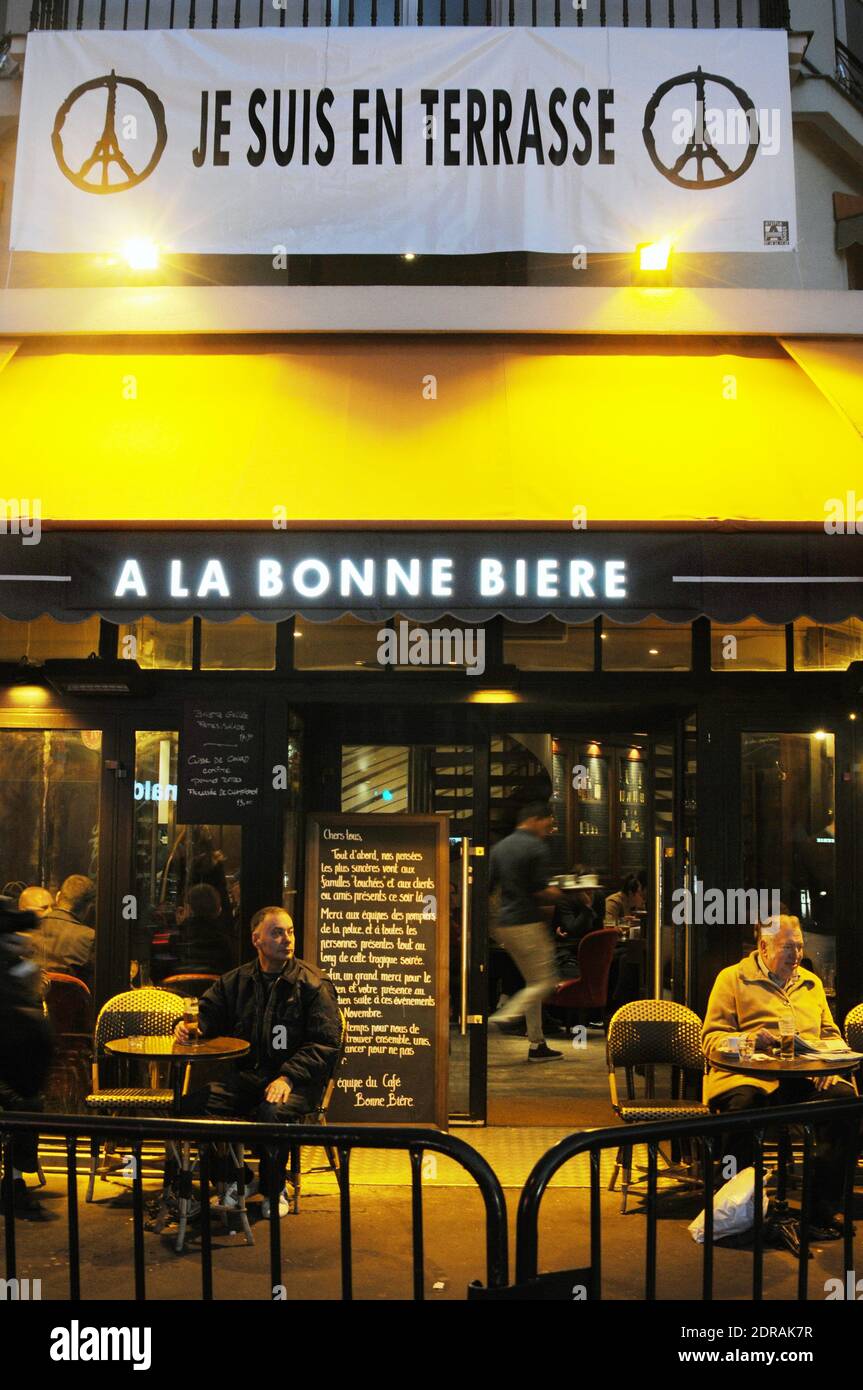 La Bonne Biere cafe reopens in Paris, France, on friday December 4 ...
