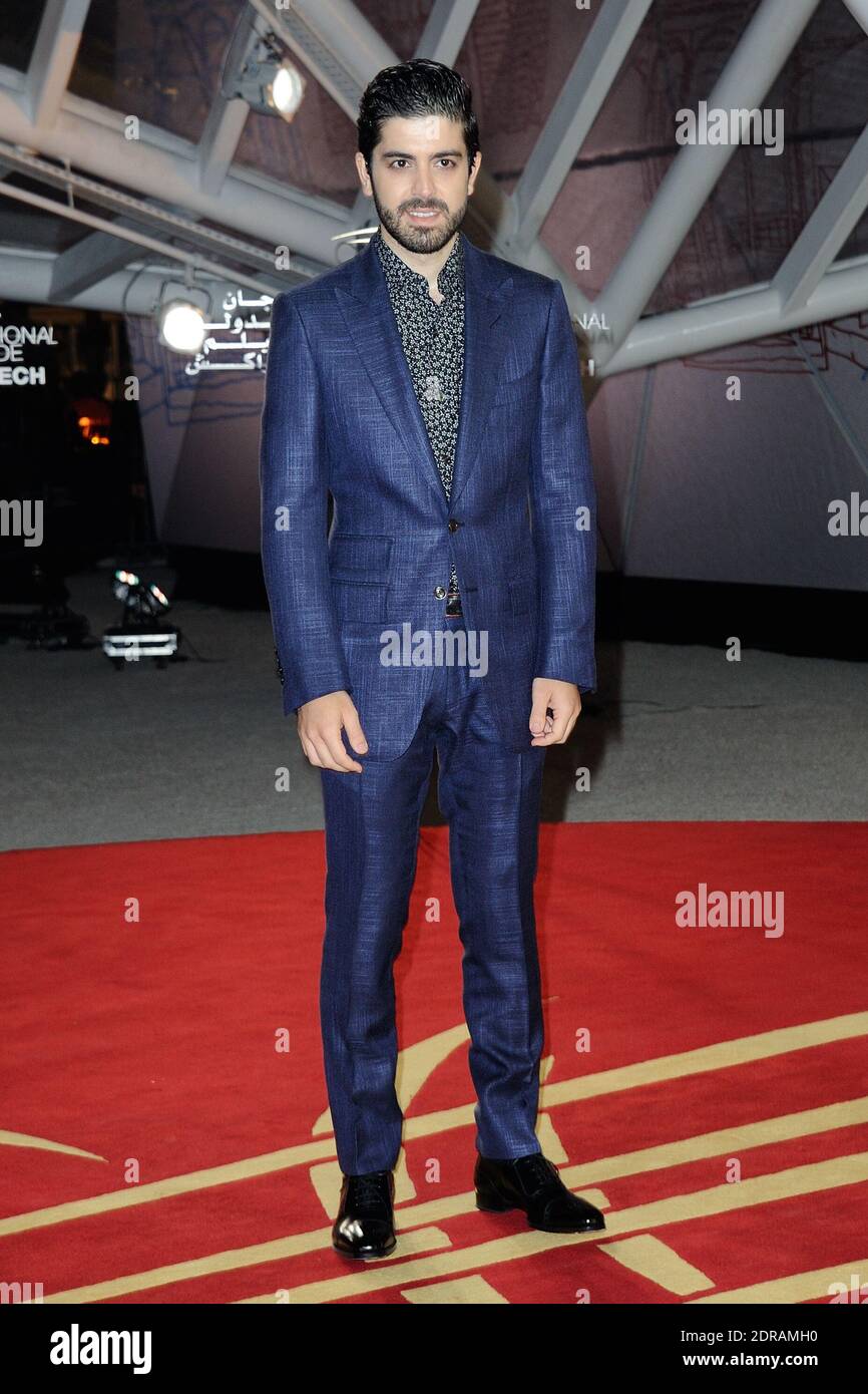 Beejan Land walking the red carpet before the Tribute to Madhuri Dixit ...