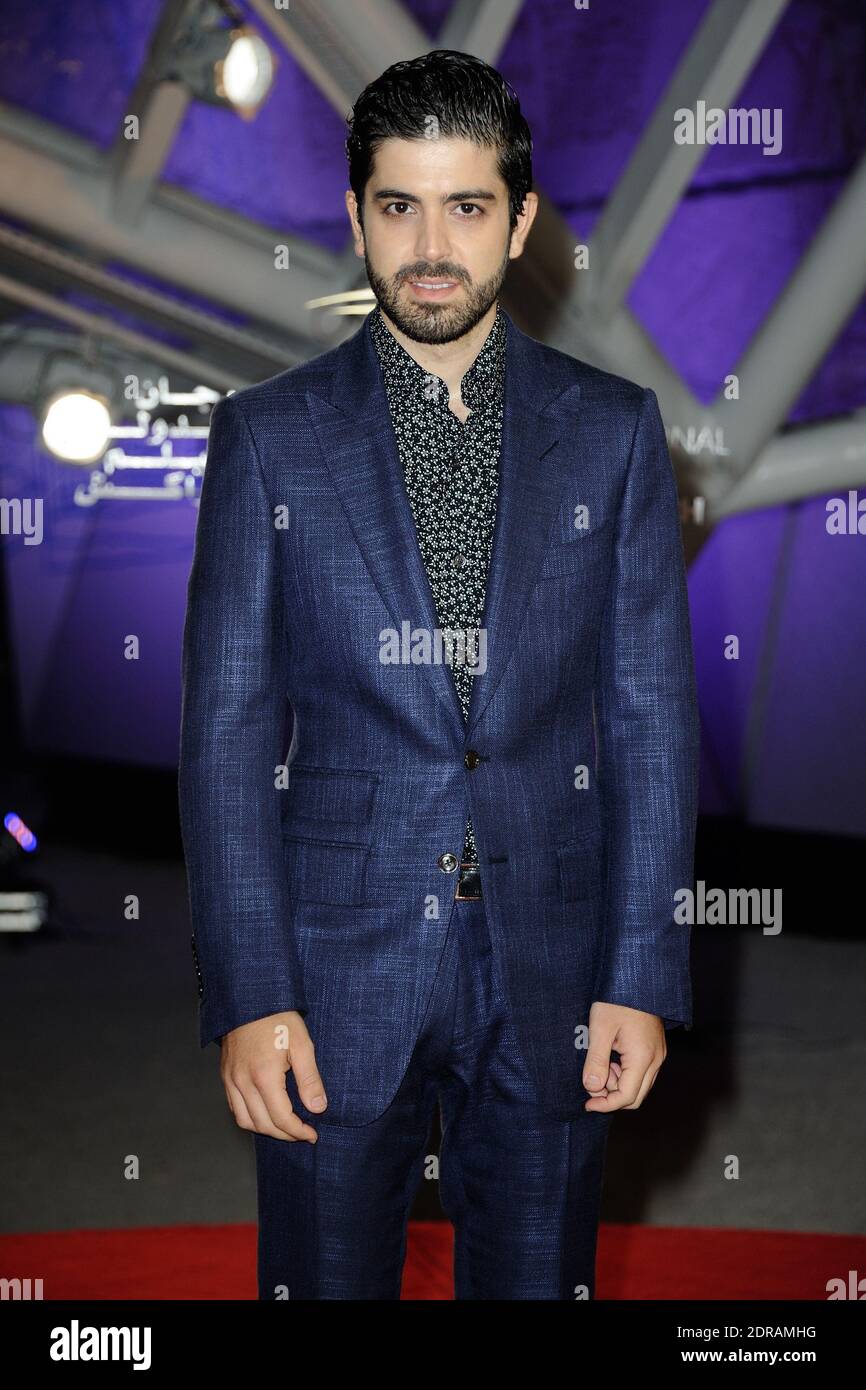 Beejan Land walking the red carpet before the Tribute to Madhuri Dixit ...