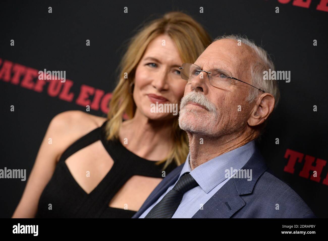 Laura Dern and father Bruce Dern attend the Premiere of The Weinstein ...