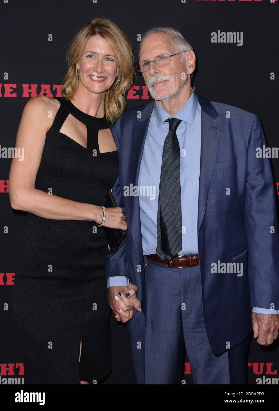 Laura Dern and father Bruce Dern attend the Premiere of The Weinstein ...