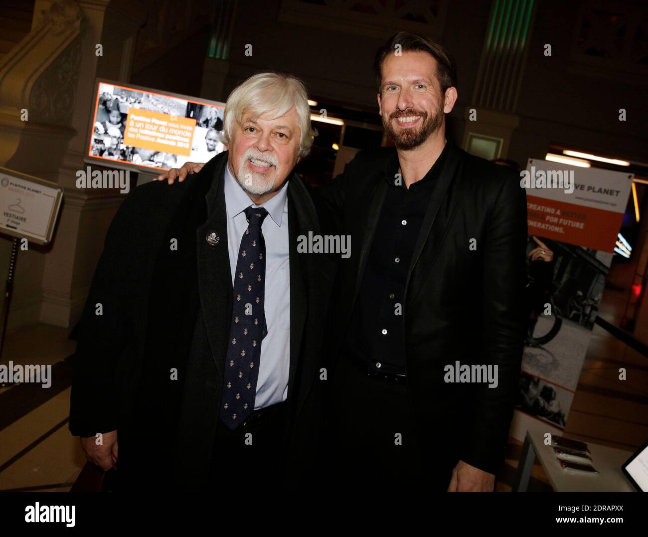 Paul Watson and Sam Bobino attending the 8th edition Positive Awards at ...