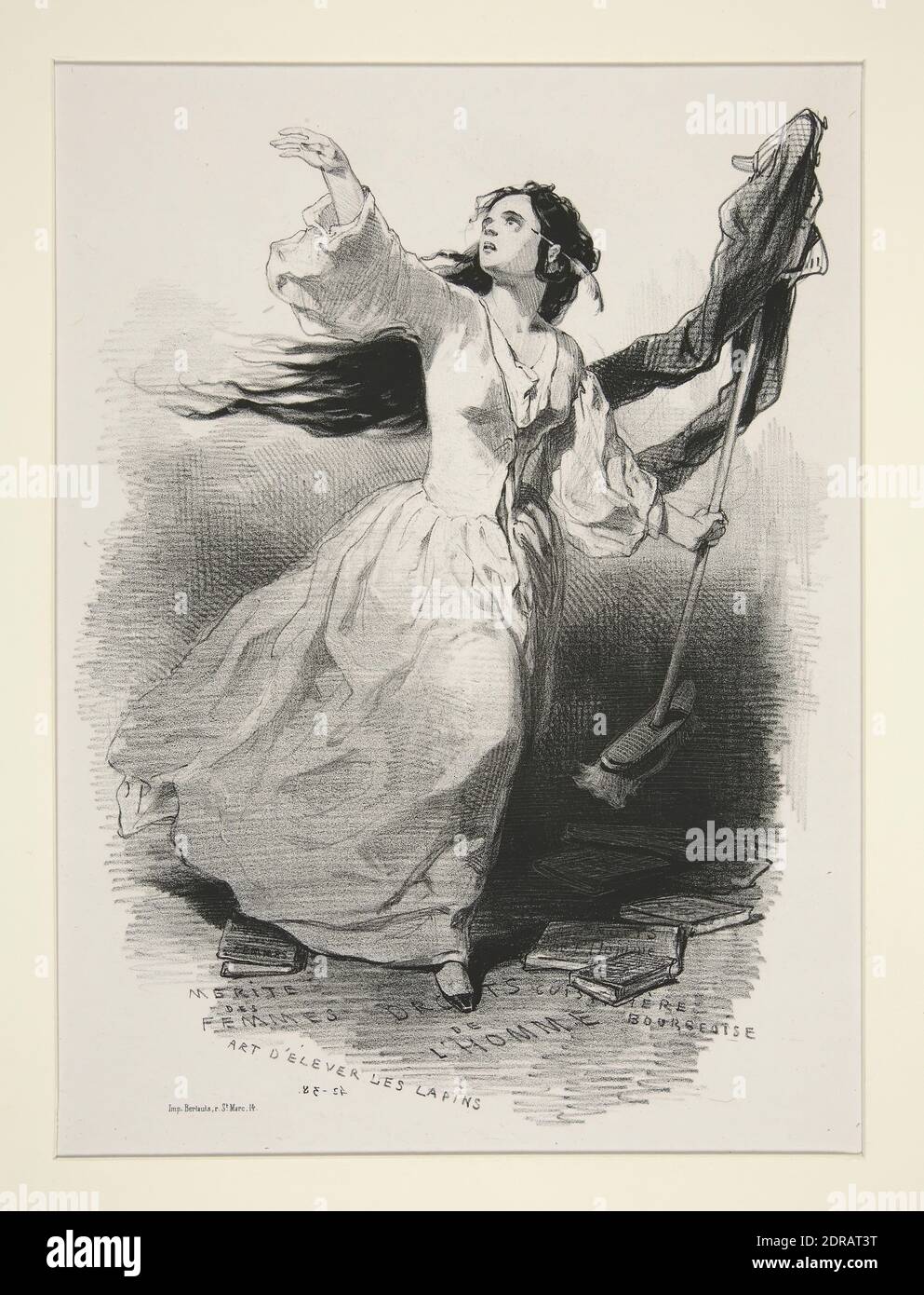Artist: Paul Gavarni, French, 1804–1866, La Marseillaise des Femmes ...