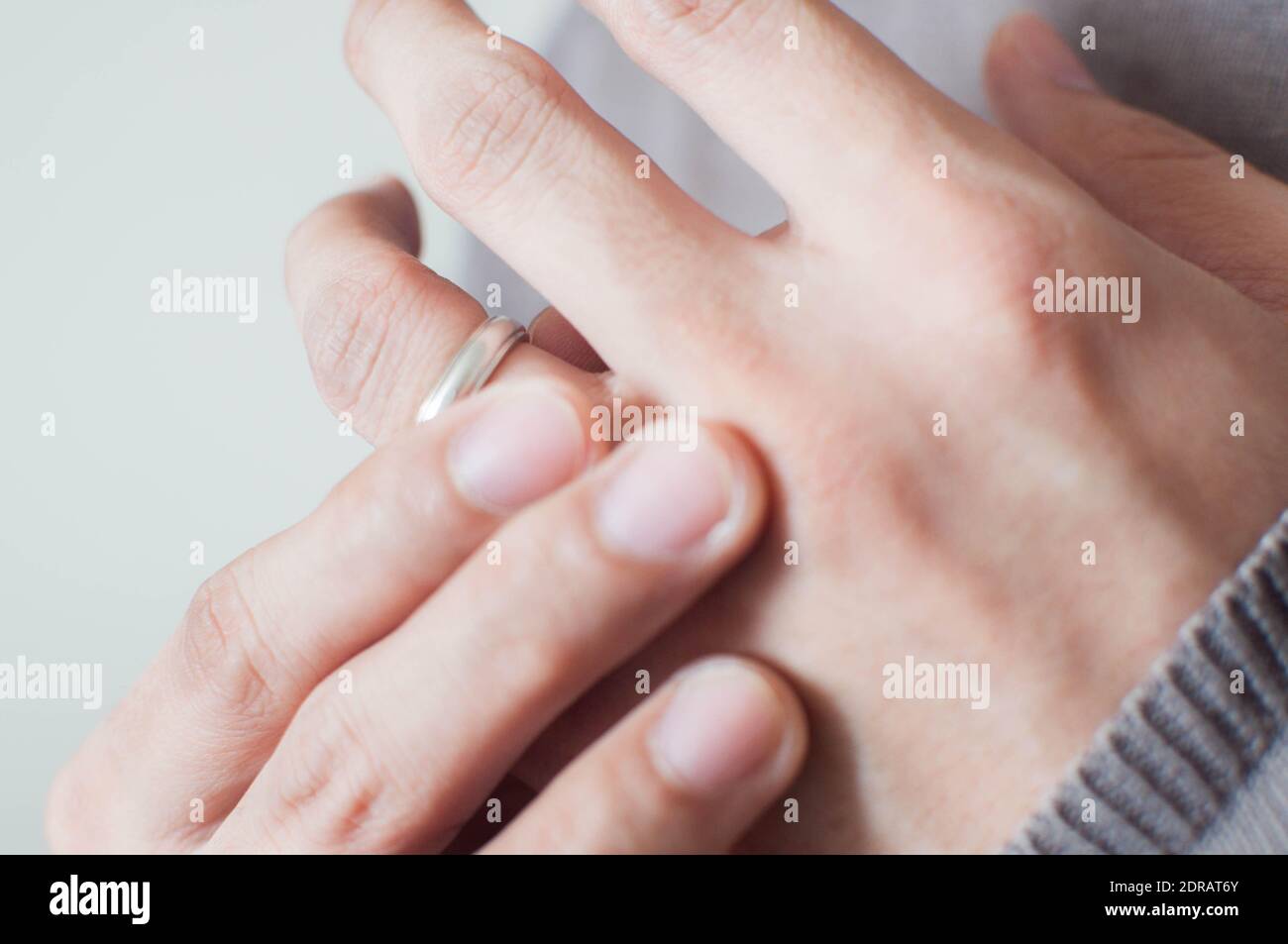 Woman removing ring wedding hi-res stock photography and images - Alamy