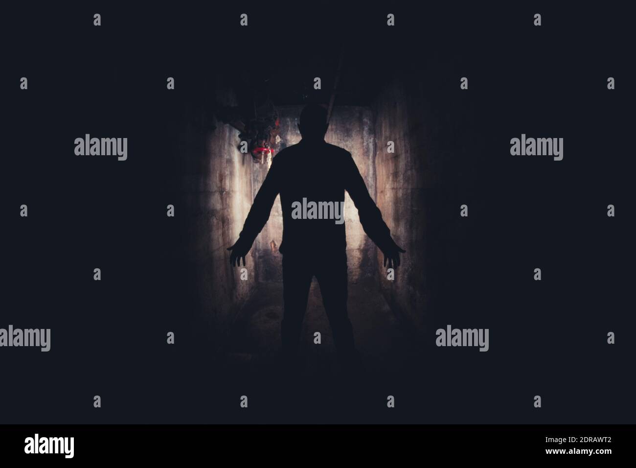 Scary man standing hi-res stock photography and images - Alamy