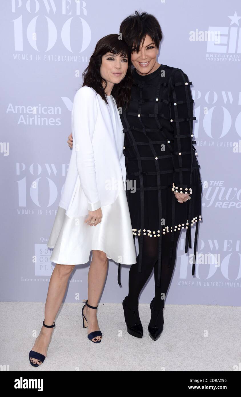 Selma Blair and Kris Jenner attend the 24th annual Women in ...