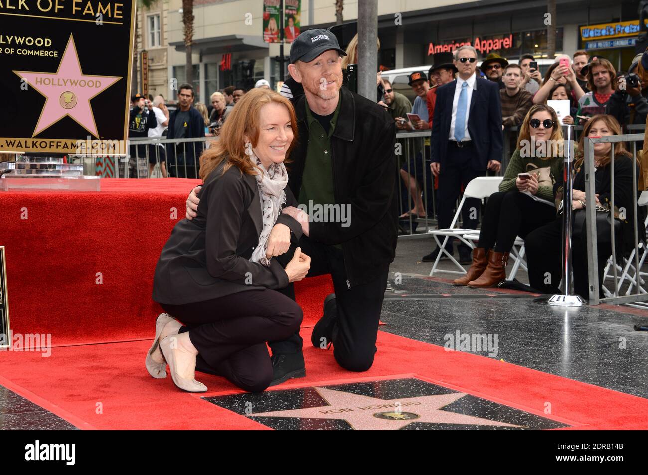 Cheryl Howard attends the ceremony honoring Ron Howard with his 2nd ...