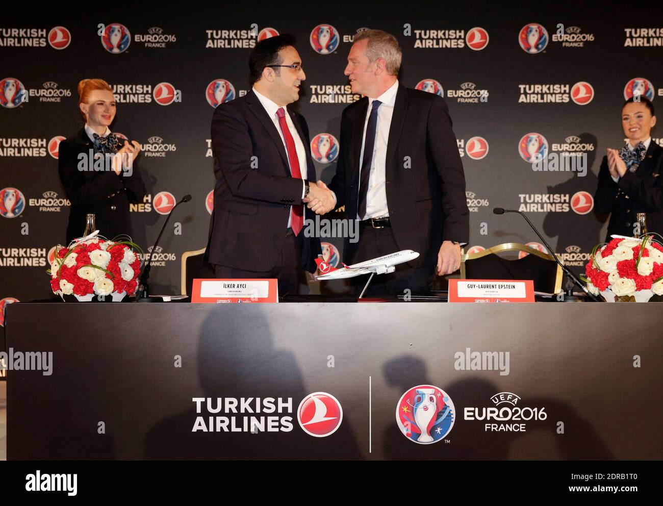 Inker Ayci and Guy-Laurent Epstein celebrates Turkish Airlines in ...