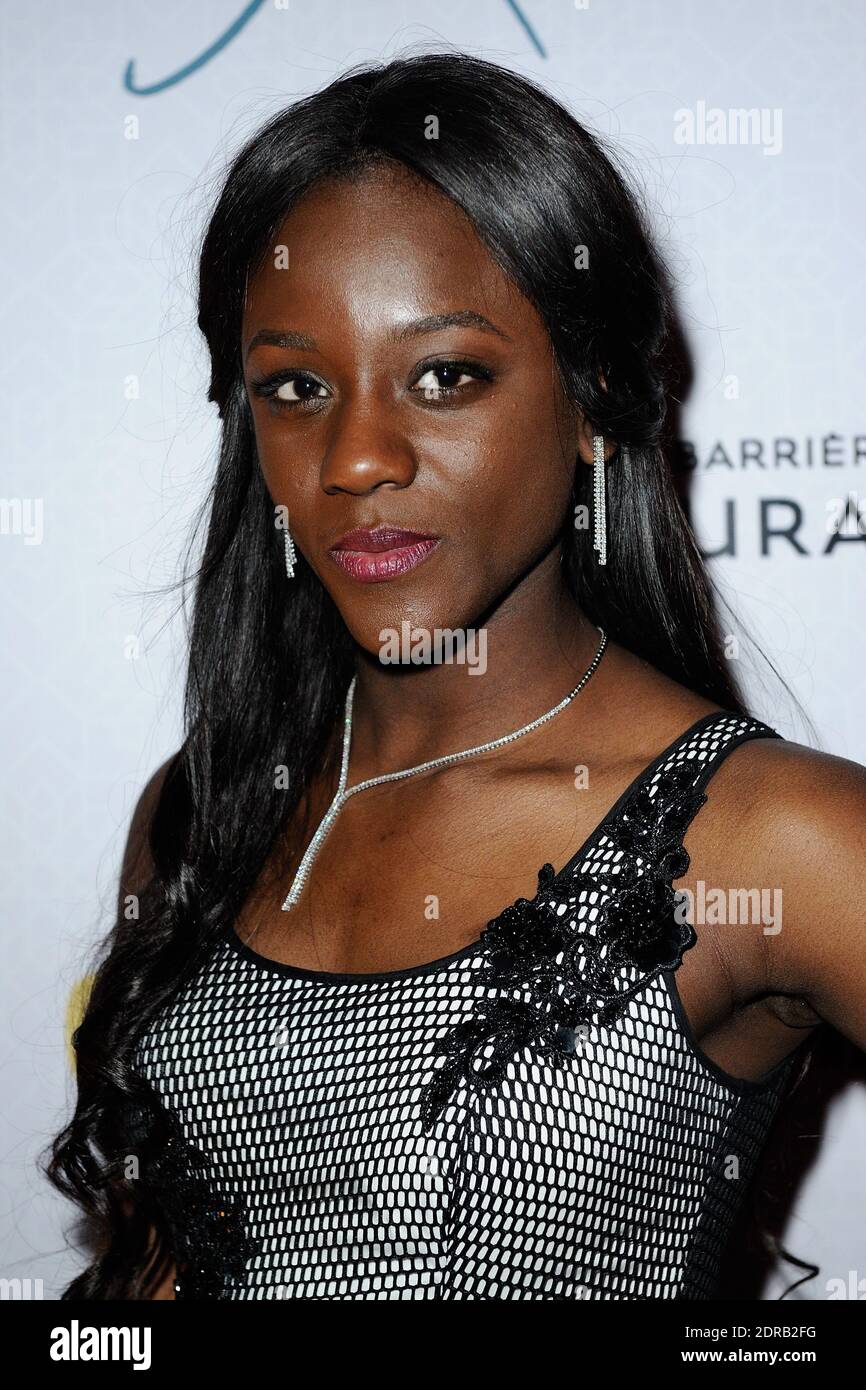 Exclusive - Assa Sylla attending a Renault event held at the Naoura ...