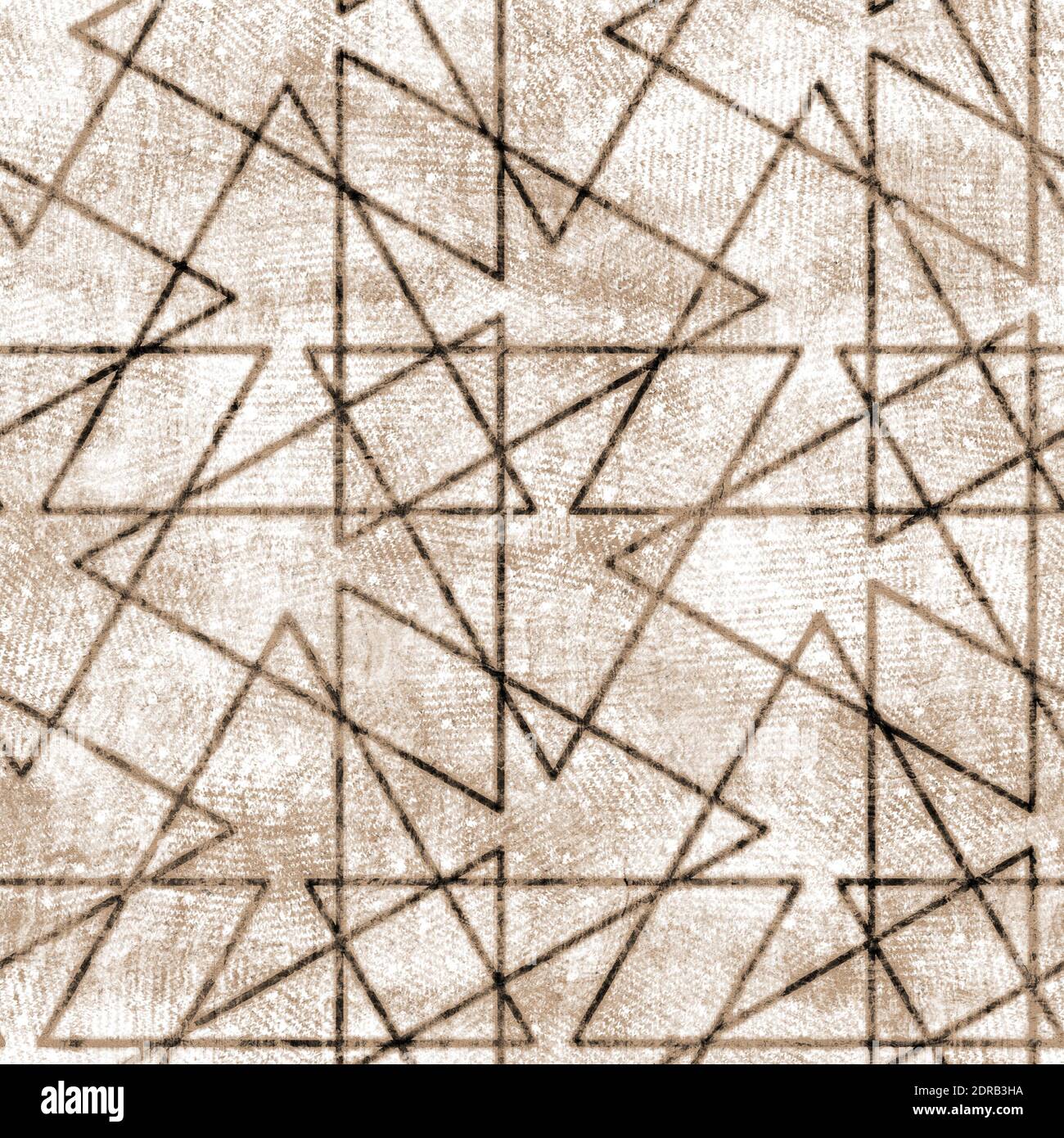 Seamless geometric pattern on cardboard for print Stock Photo - Alamy