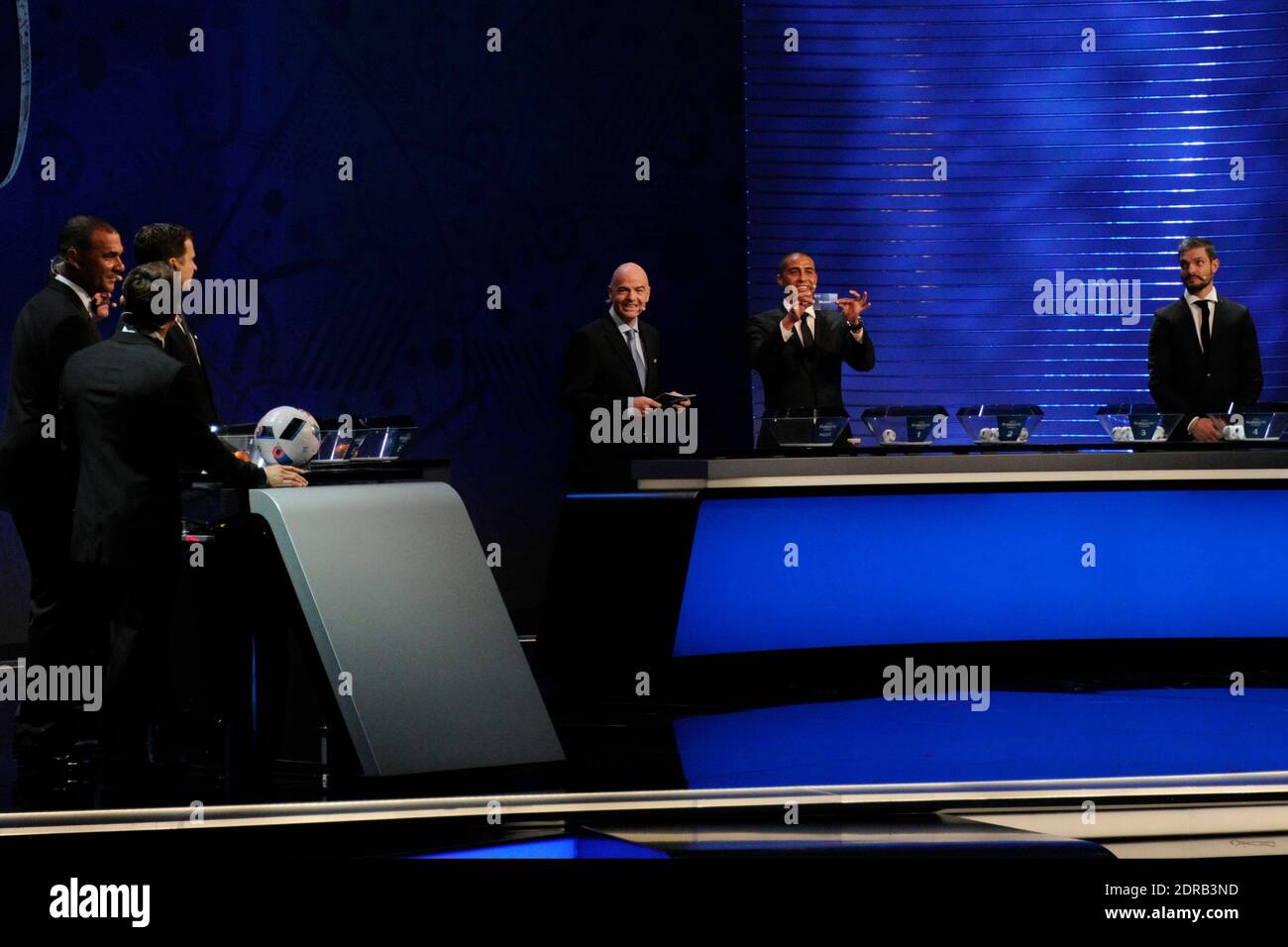 General view during the soccer's Euro 2016 Final Draw, on December 12th ...