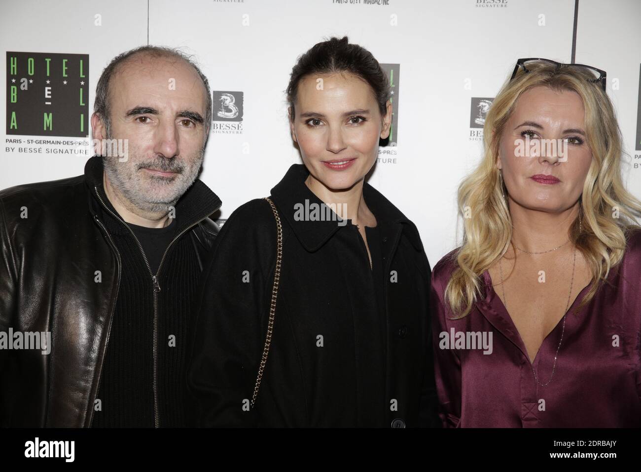 Philippe Harel, Virginie Ledoyen and Carole Fernandez attending Cerise ...